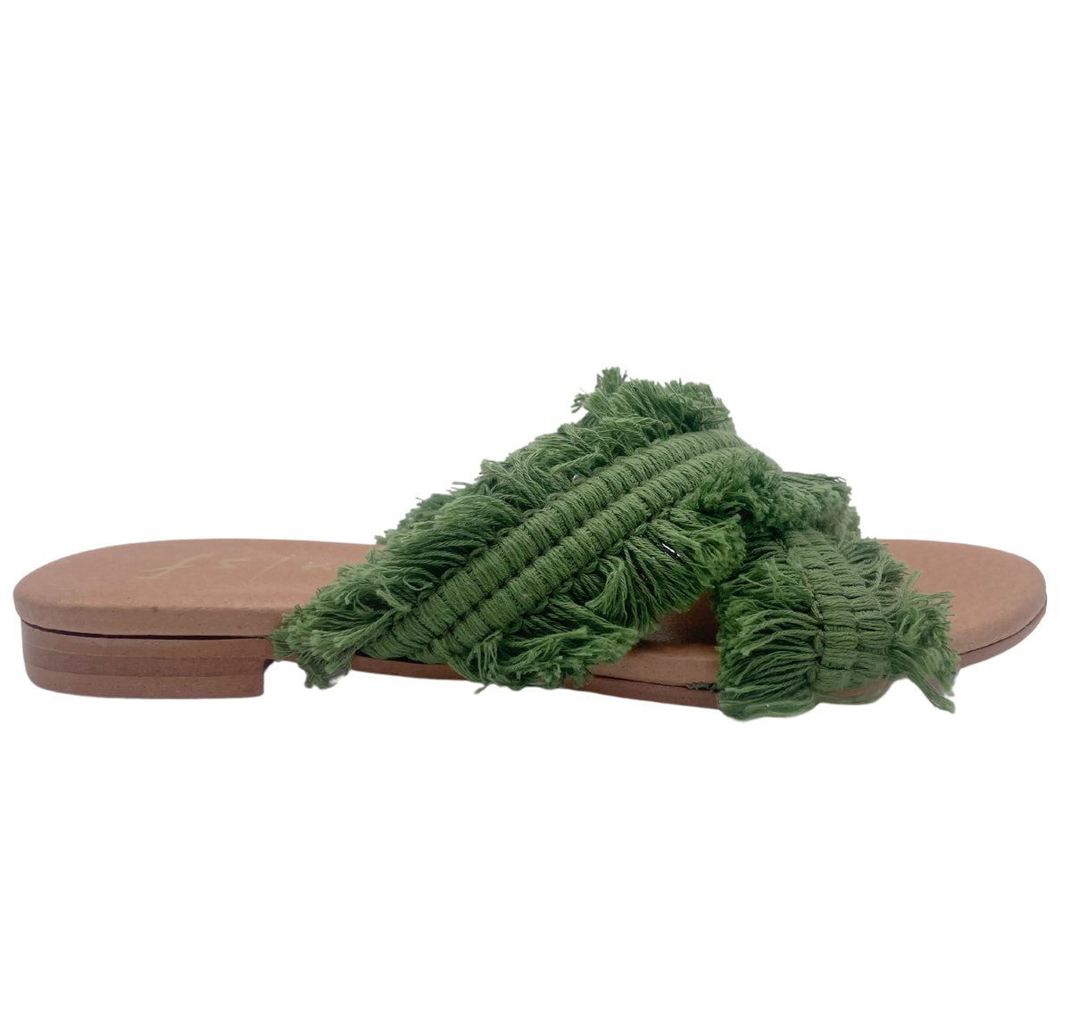 Meredith - Green Linen – French Sole
