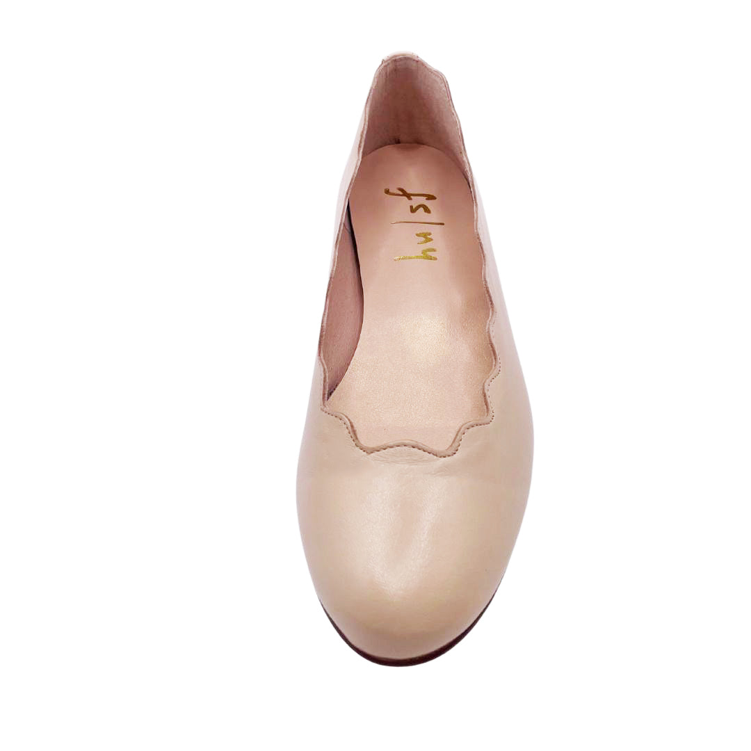 Jigsaw - Beige Leather – French Sole