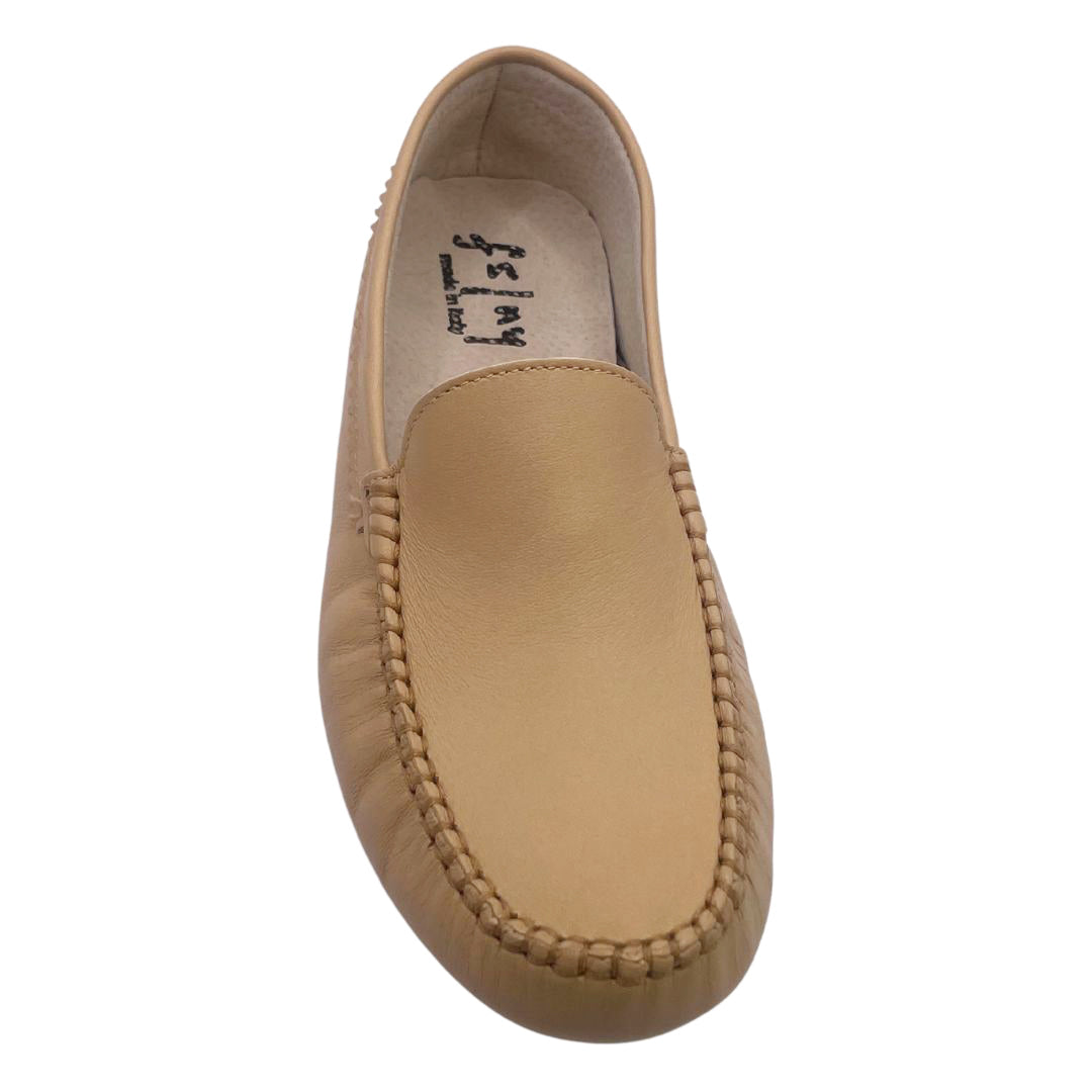 Stella - Beige Leather – French Sole