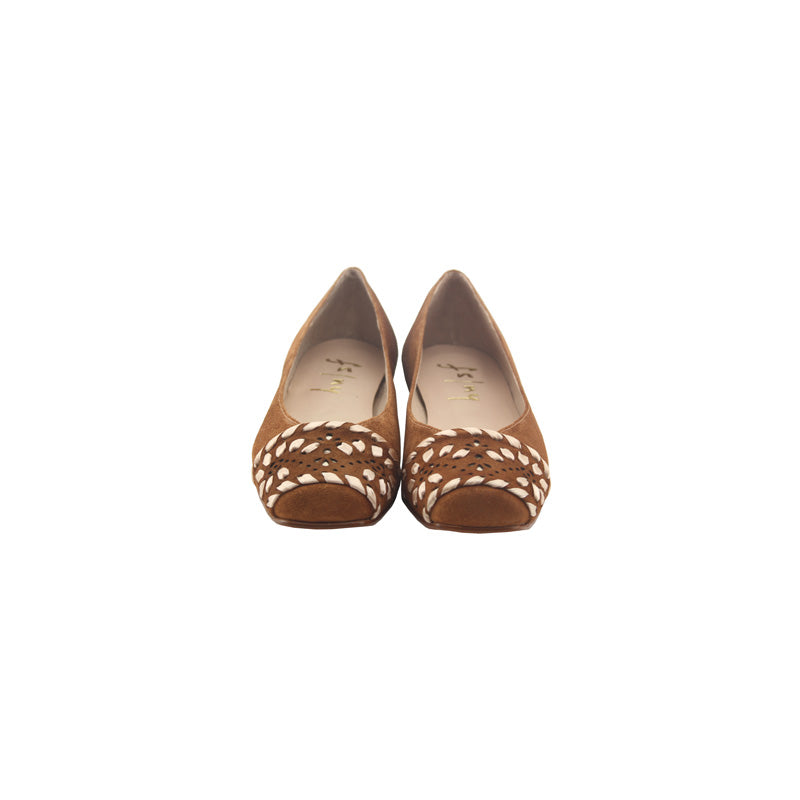 Deuce - Cognac Suede – French Sole